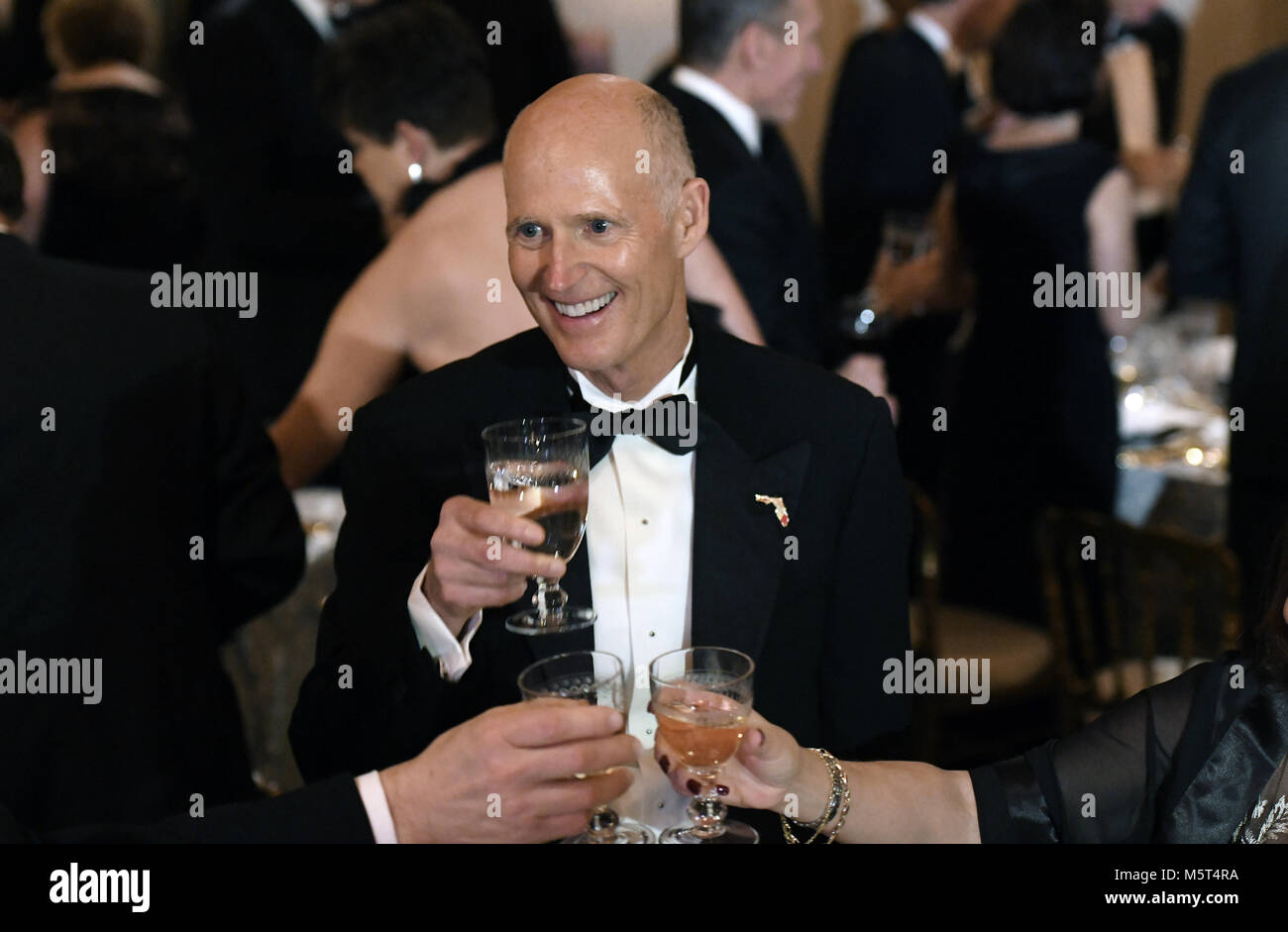 Governor Rick Scott (Republican of Florida) attends the Governors' Ball ...