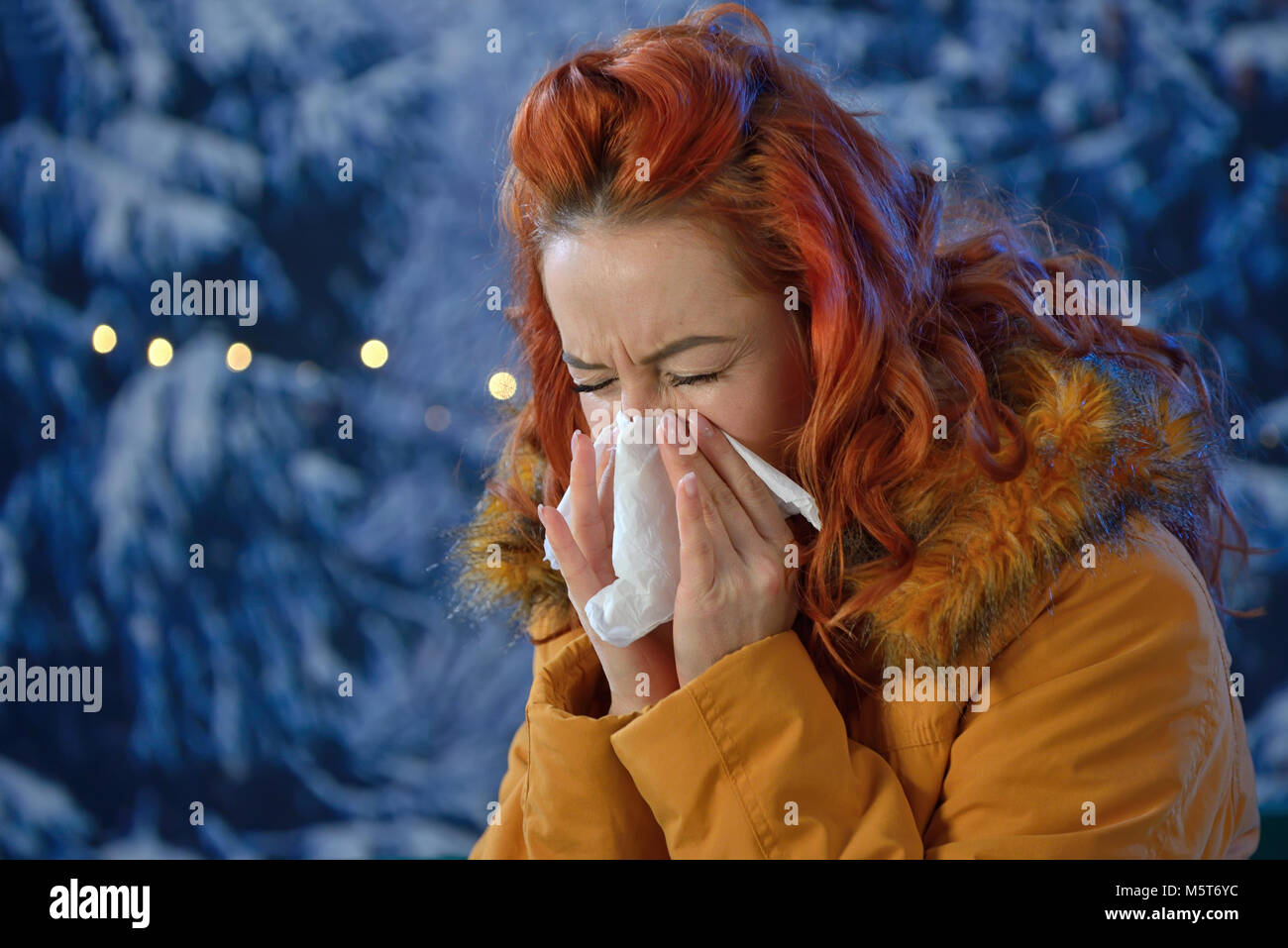 Woman feeling sick hi-res stock photography and images - Alamy