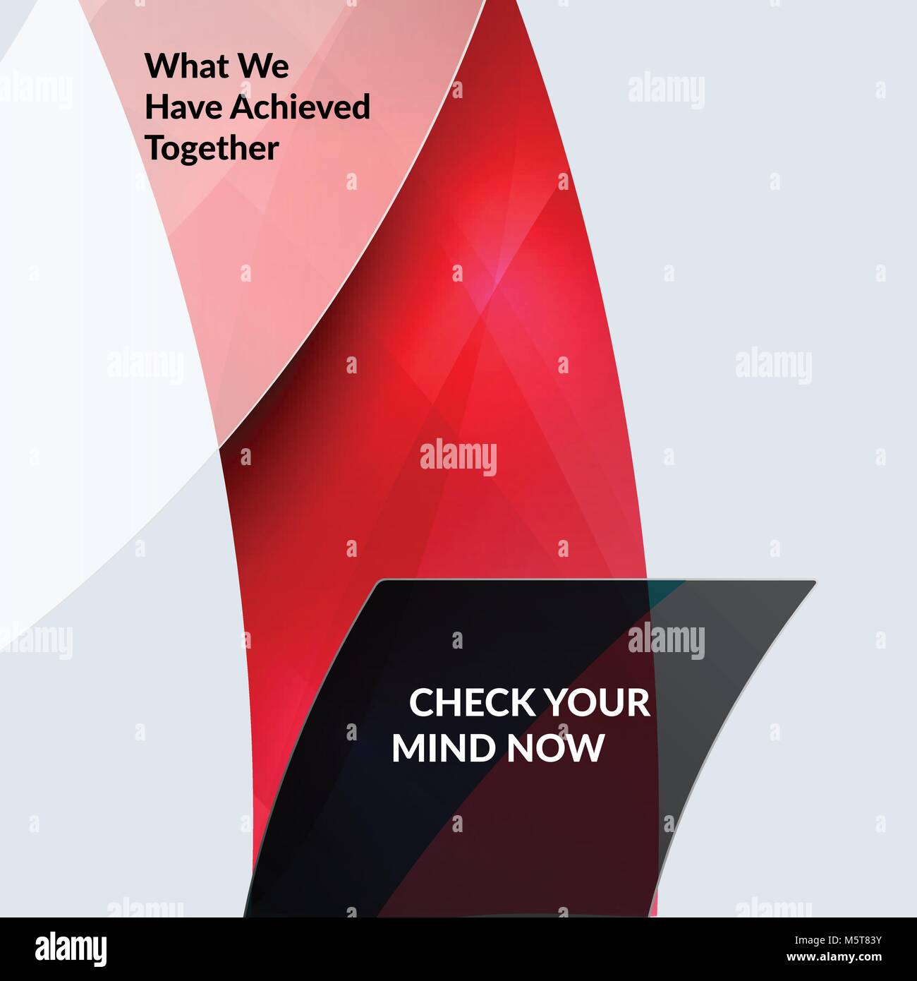 Abstract vector design elements for graphic template. Creative modern business background ...