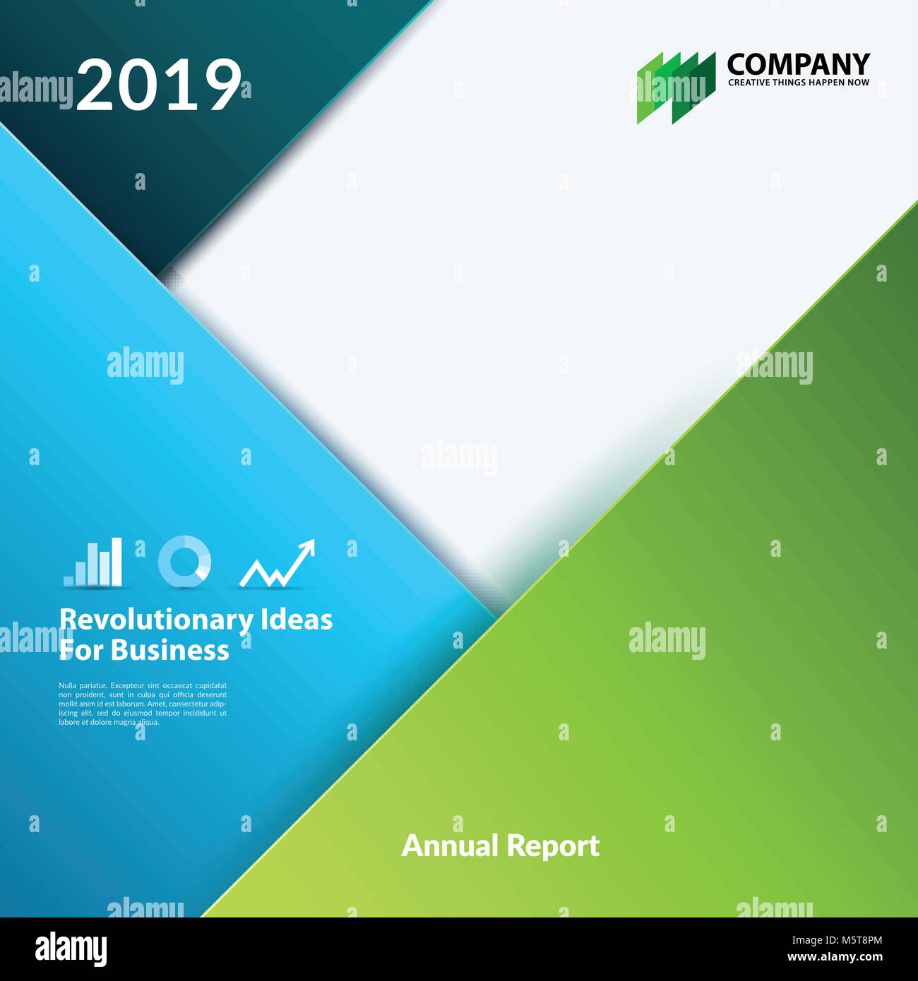 Material design of abstract vector design elements for graphic template. Creative modern ...