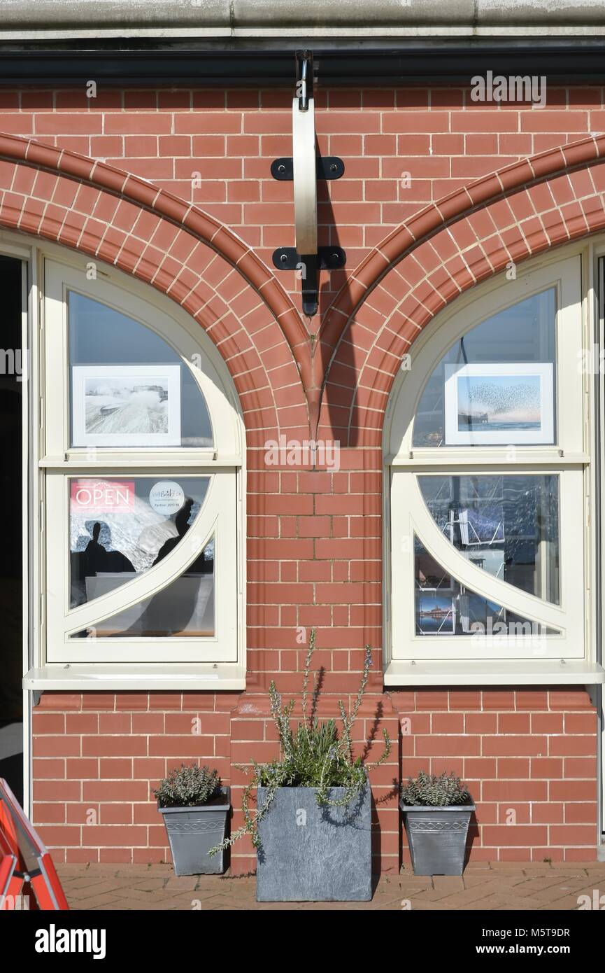 Brighton Seafront, property and landmarks Stock Photo - Alamy