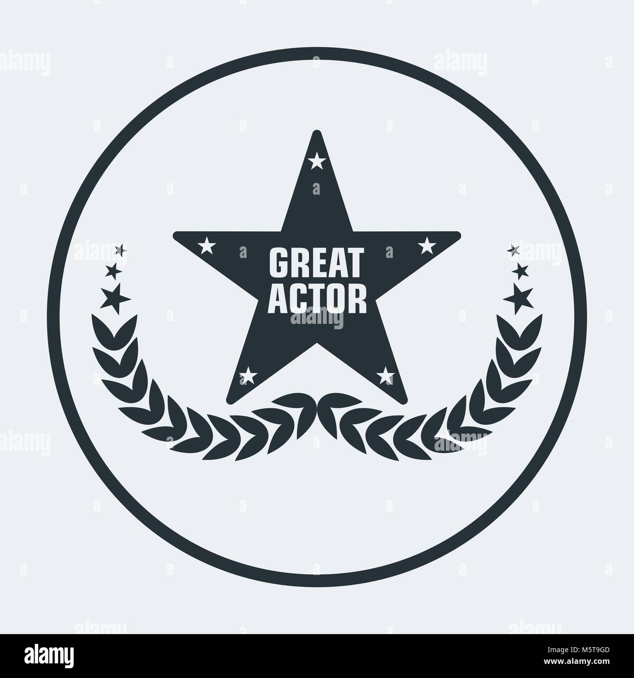 cinema awards actor star Stock Vector Image & Art - Alamy