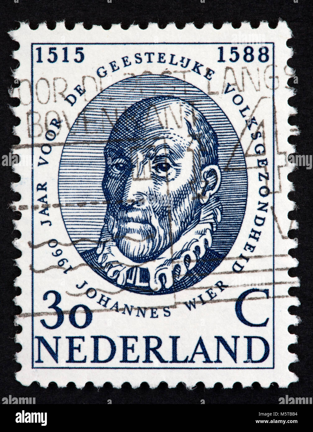 Dutch postage stamp Stock Photo - Alamy