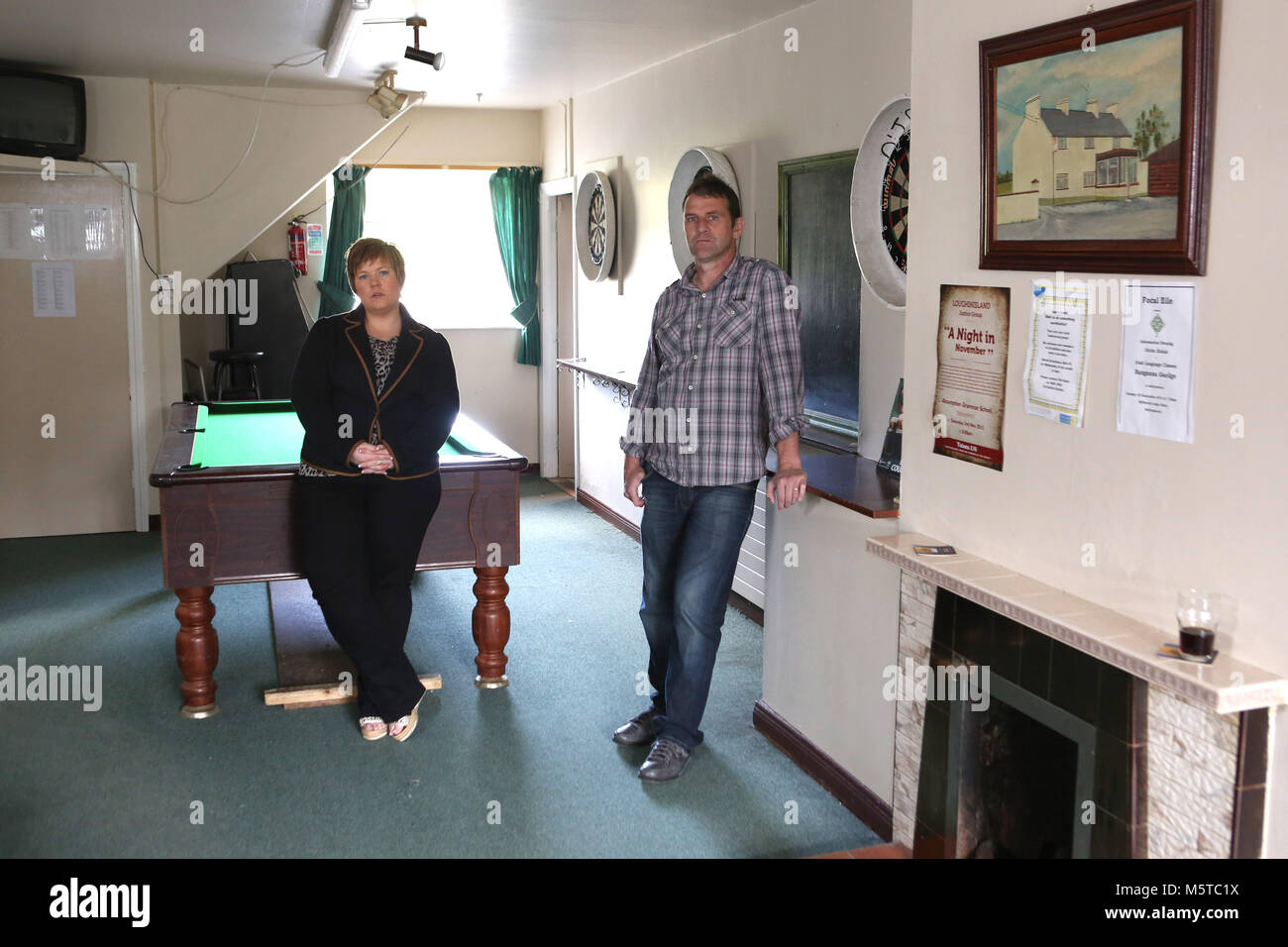 Aidan O'Toole a survivor of the 1994 gun attack, and Emma Rogan the ...