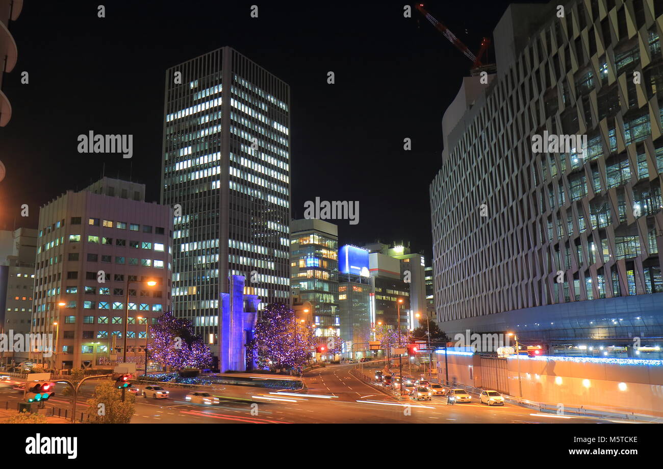 Osaka japan cityscape in umeda hi-res stock photography and images - Alamy