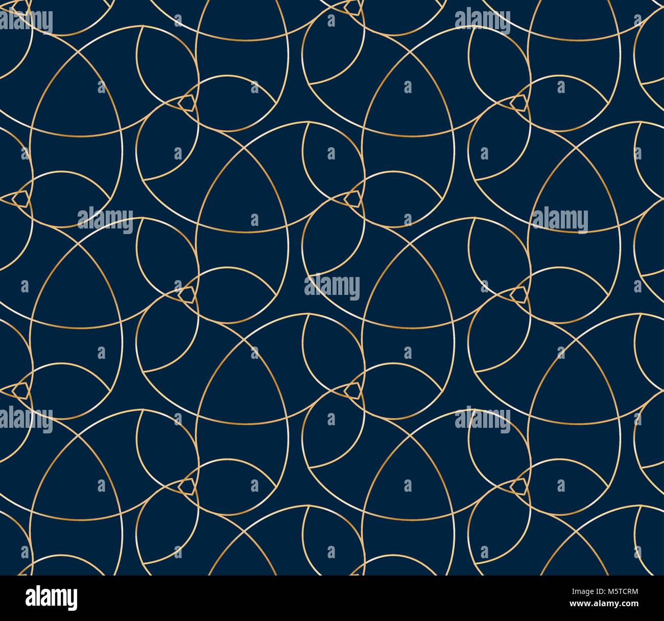 Golden flower pattern on Stock Vector Images - Alamy