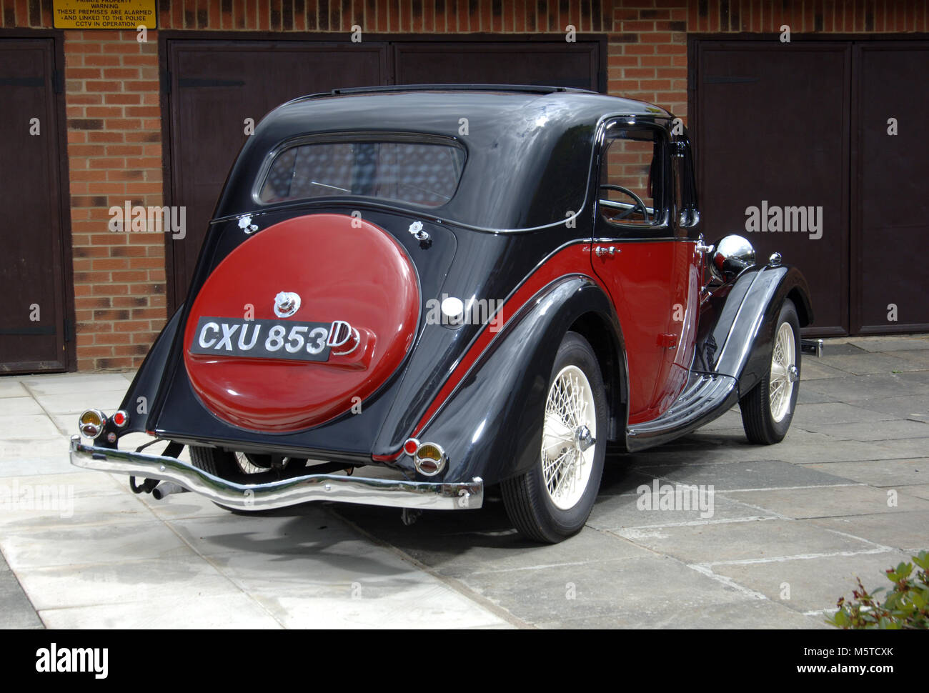 1936 Riley Merlin British classic sporting saloon Stock Photo - Alamy