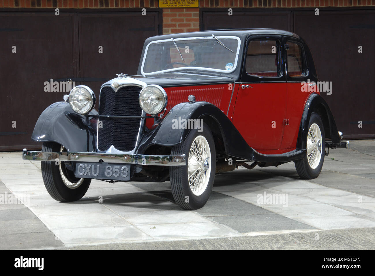 1936 Riley Merlin British classic sporting saloon Stock Photo - Alamy