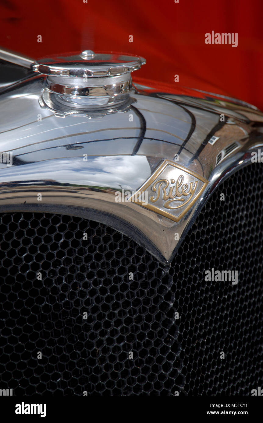 1936 Riley Merlin British classic sporting saloon Stock Photo - Alamy