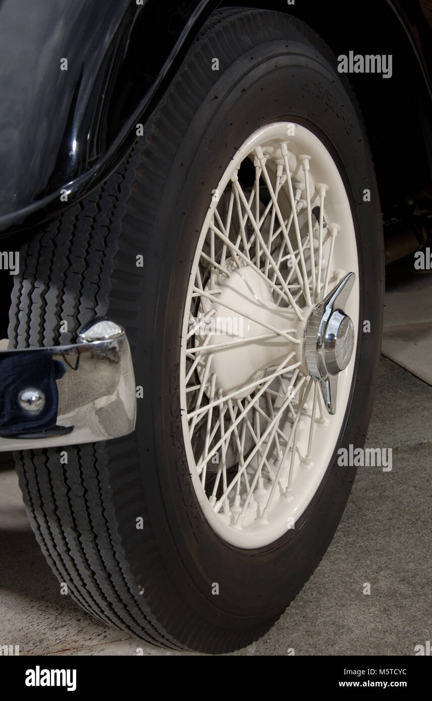 1936 Riley Merlin pre war British sports car Stock Photo - Alamy