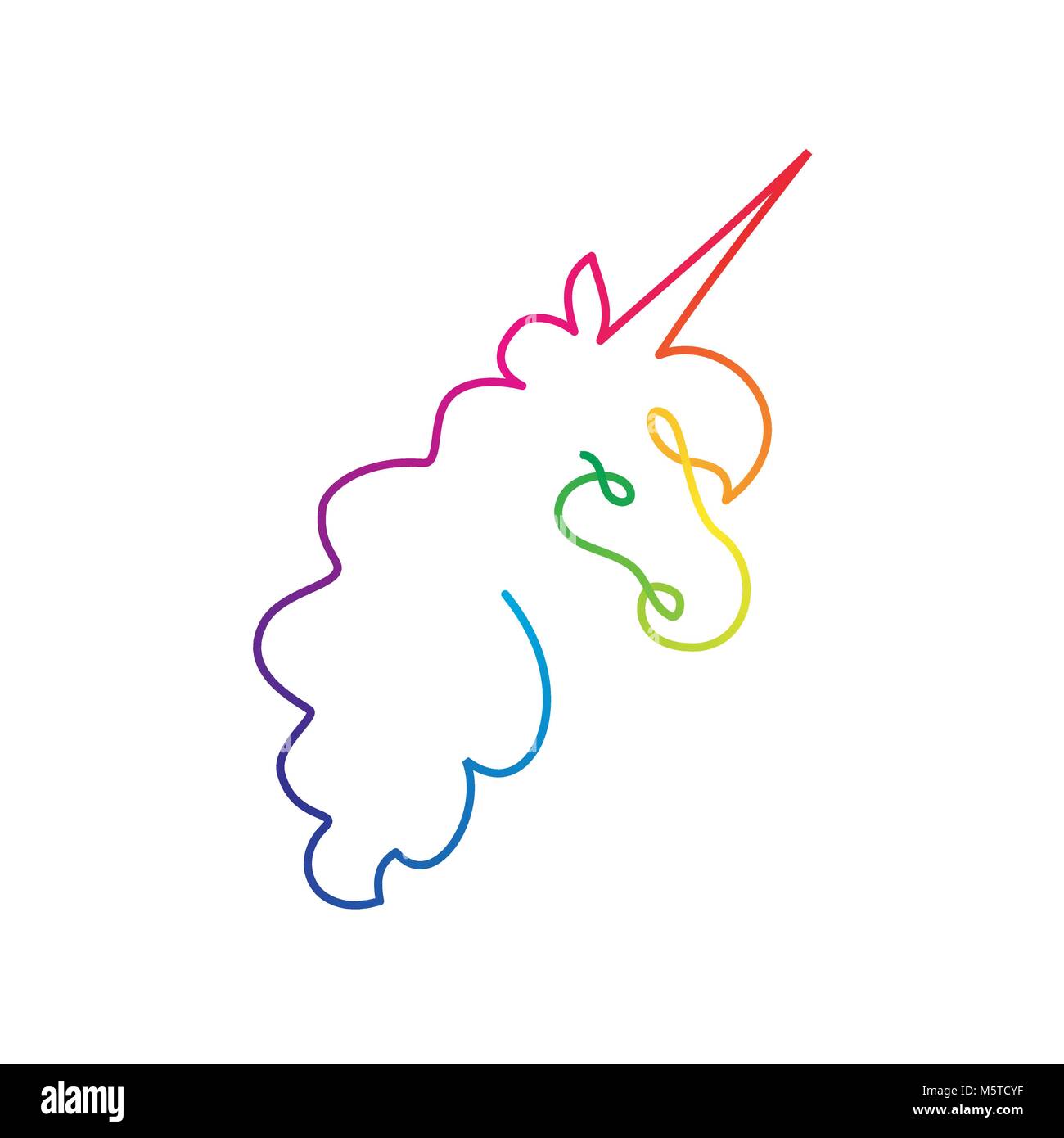 Unicorn Head Line Art at Eusebio Gonzalez blog