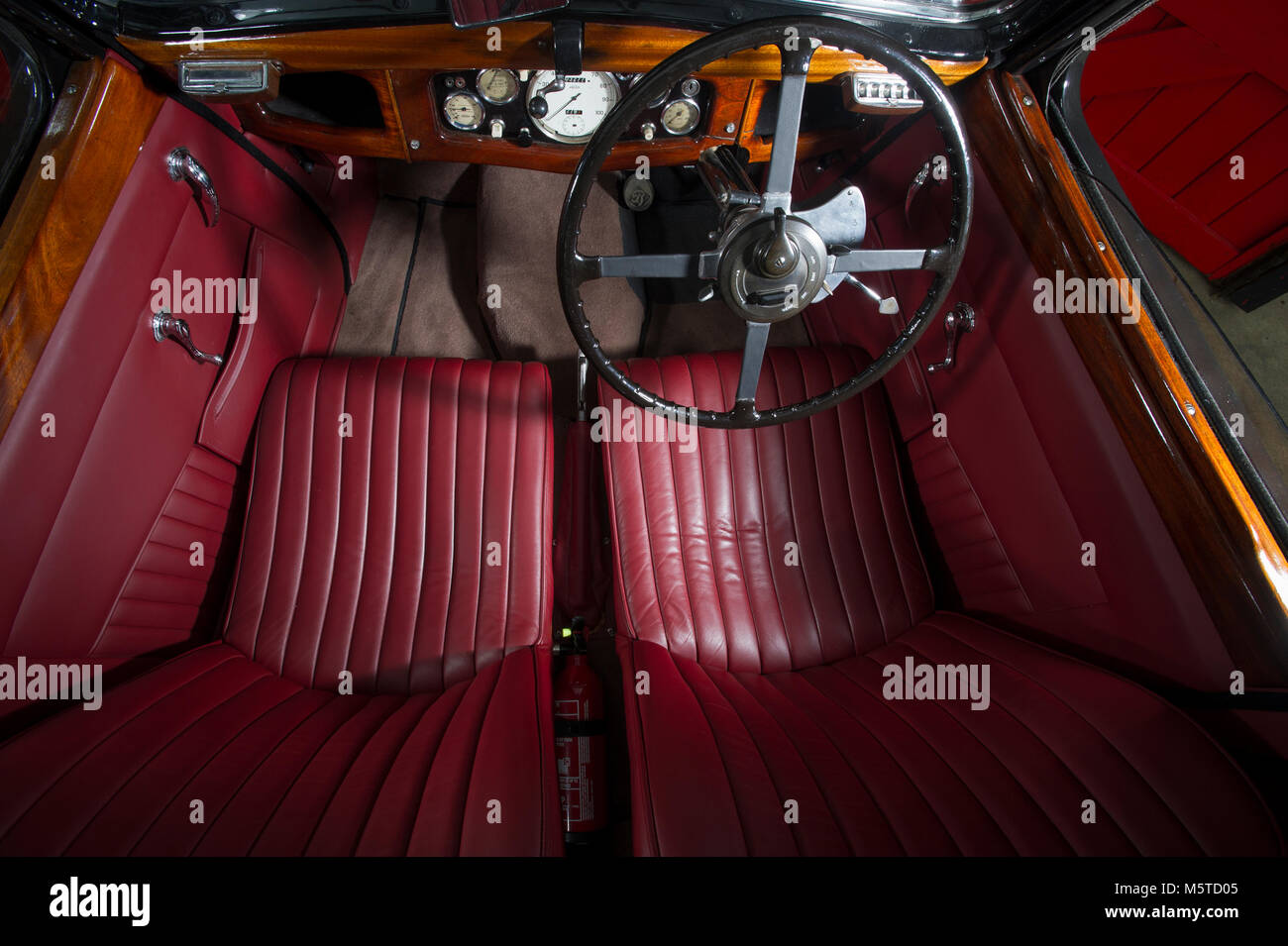 1936 Riley Merlin pre war British sports car Stock Photo - Alamy