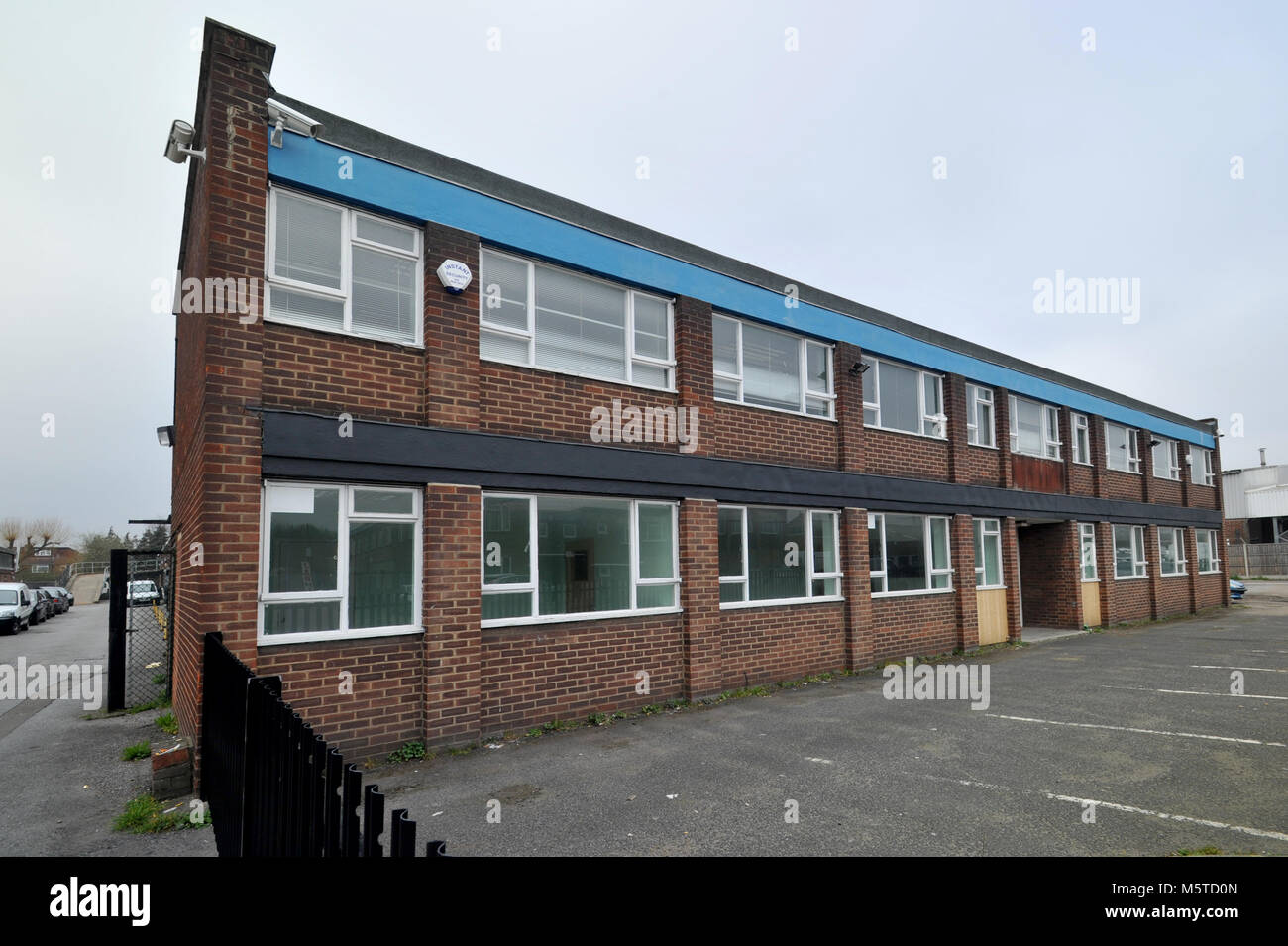 Lotus cars old factory in Cheshunt, UK Stock Photo - Alamy