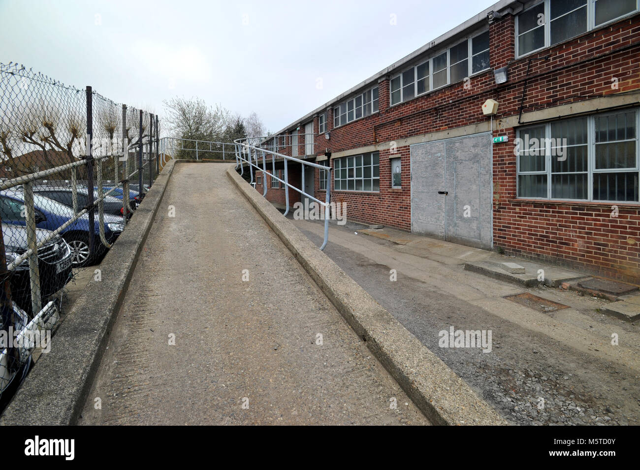Lotus cars old factory in Cheshunt, UK Stock Photo - Alamy