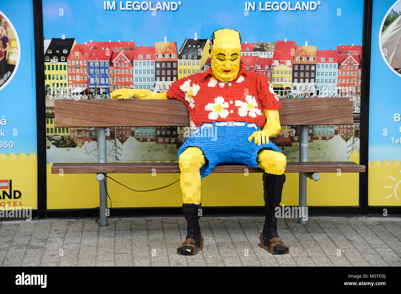 Legoland Billund Resort opened 1968 in Billund, Denmark. August 7th ...