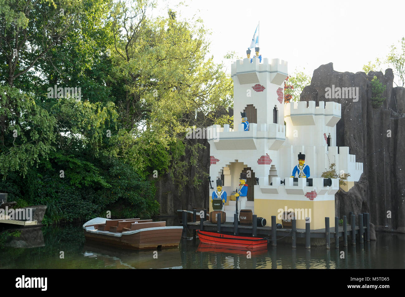 Pirate Land area in Legoland Billund Resort opened 1968 in Billund ...