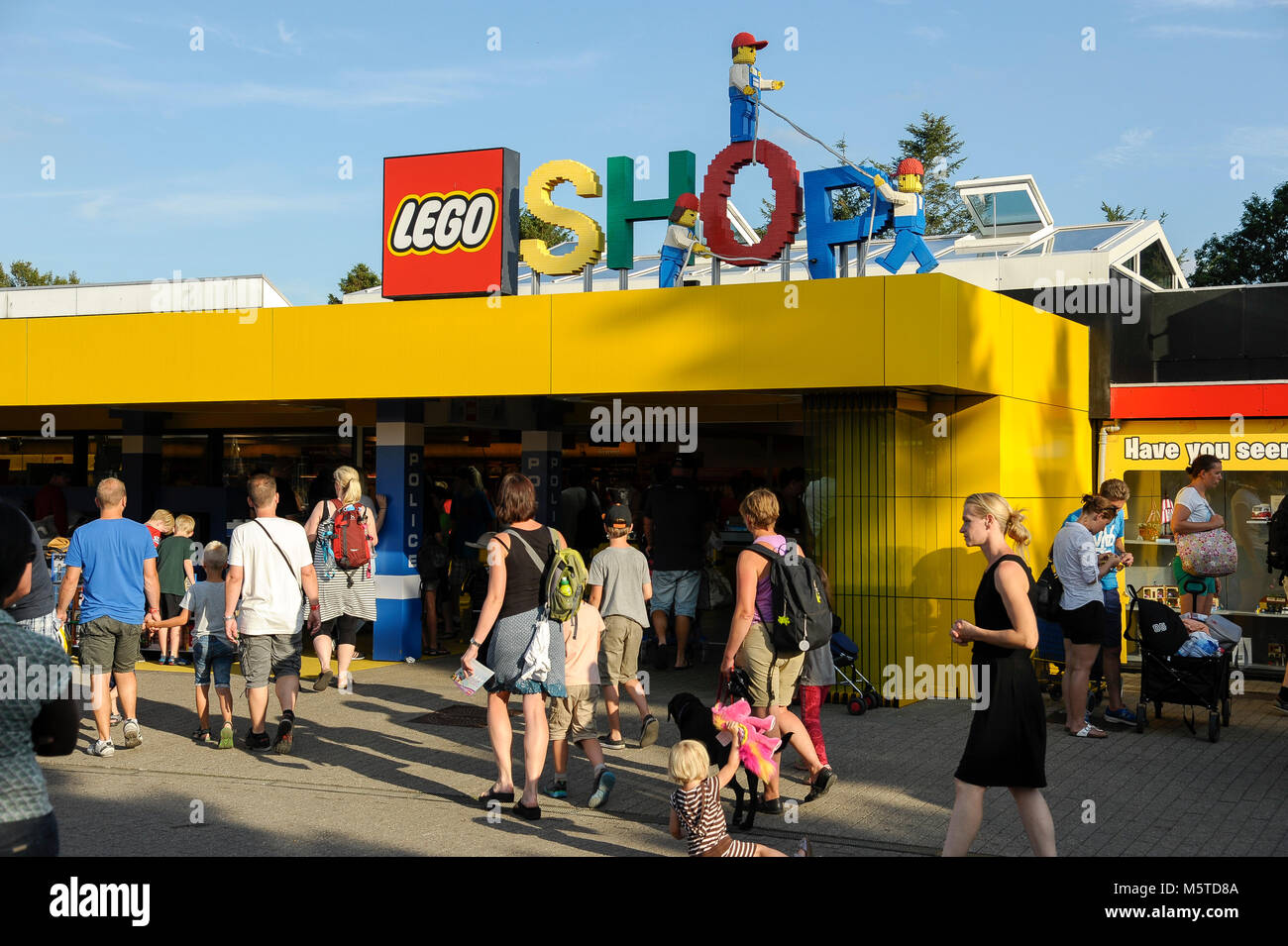 Lego Shop to Legoland Billund Resort opened 1968 in Billund, Denmark ...