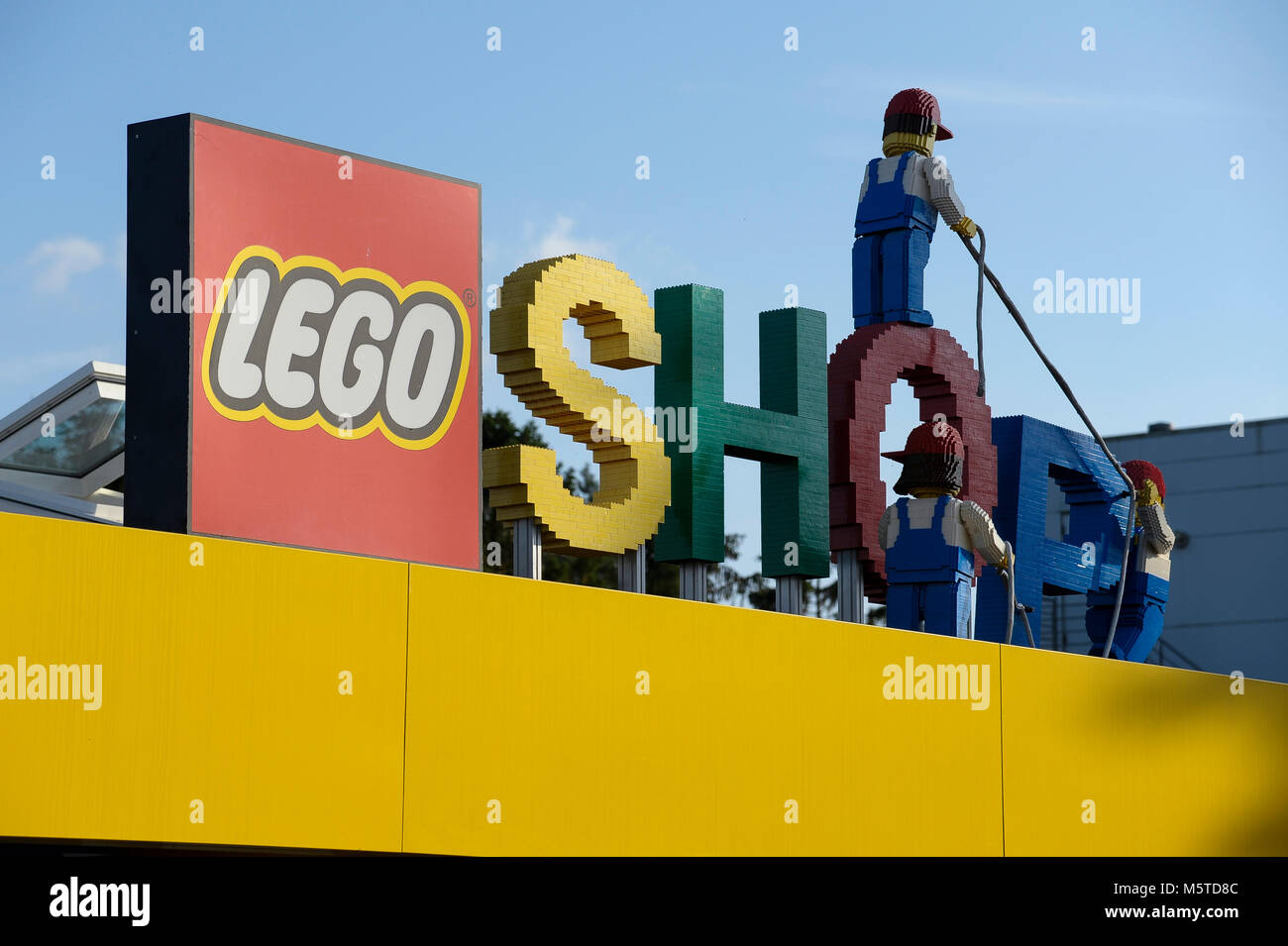 Lego Shop to Legoland Billund Resort opened 1968 in Billund, Denmark ...