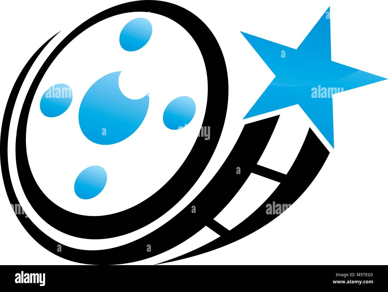 Star Movie Studio Stock Vector Image & Art - Alamy