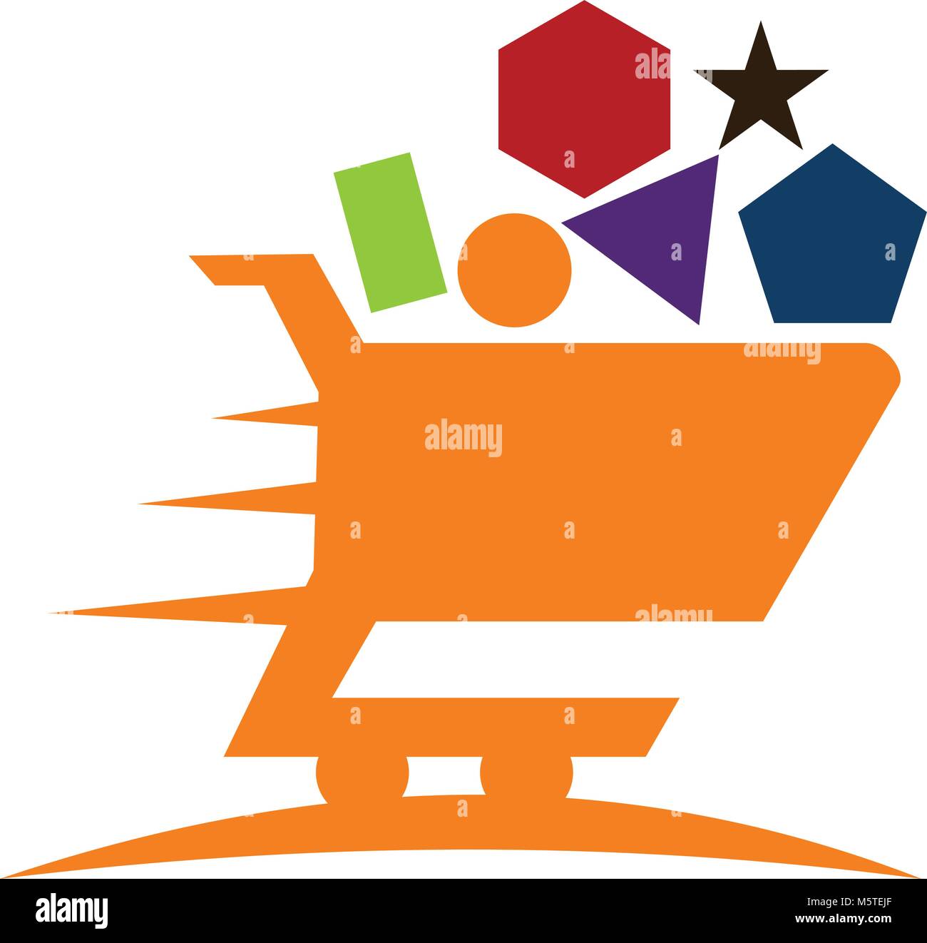 One Stop Shopping Stock Vector Image & Art - Alamy