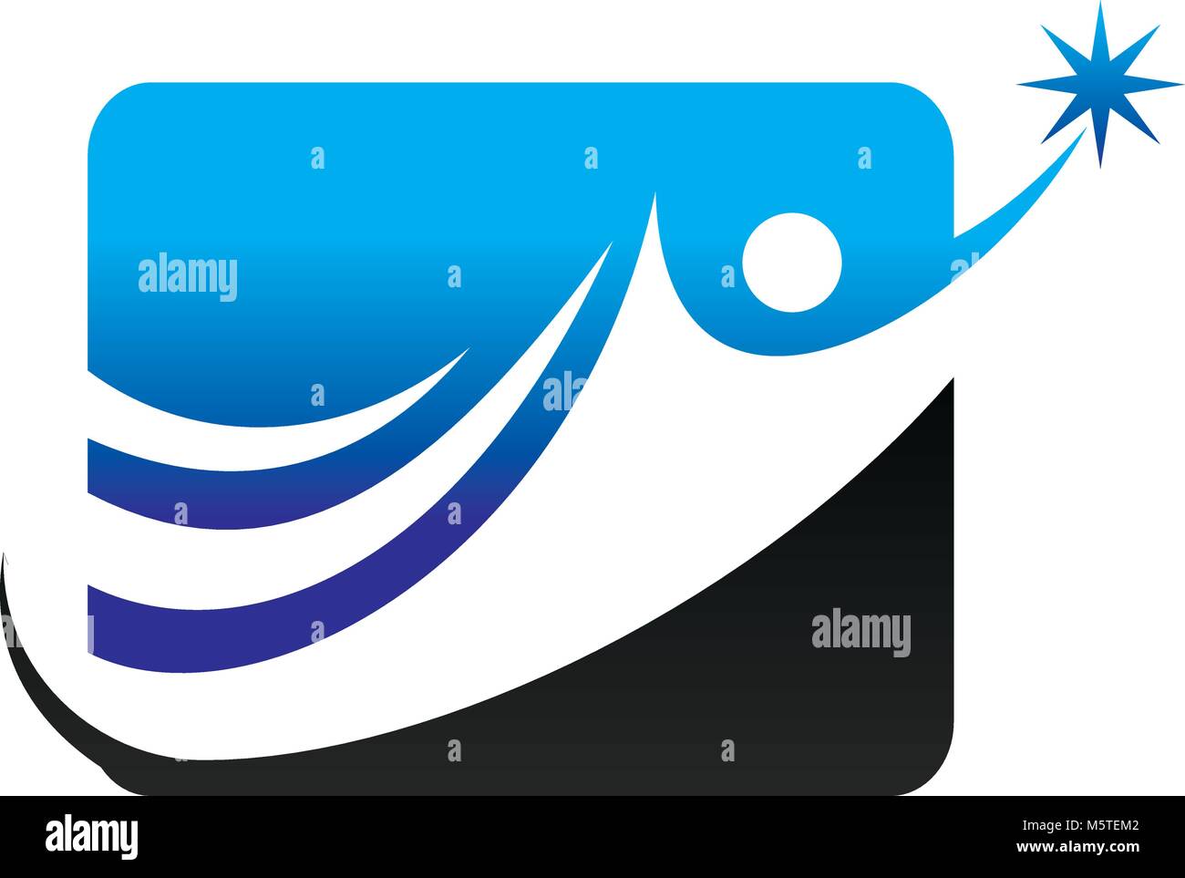 Success personal trainer icon Stock Vector Images - Alamy