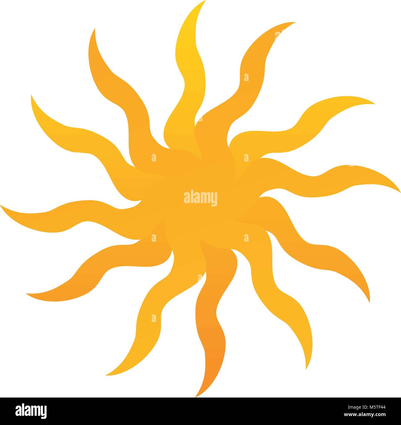 Silhouette dancing sun Stock Vector Images - Alamy