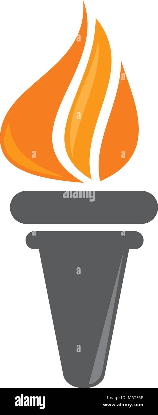 Torch Book and Pen Stock Vector Image & Art - Alamy