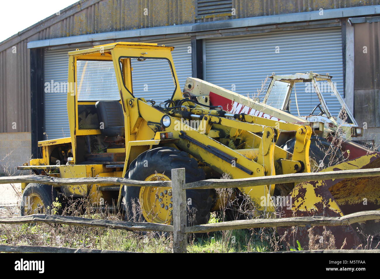 Massey ferguson yellow tractor hi-res stock photography and images - Alamy