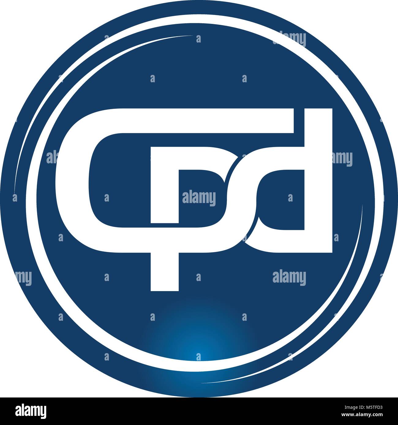 Letter CPD Logo Design Template Vector Stock Vector Image & Art - Alamy