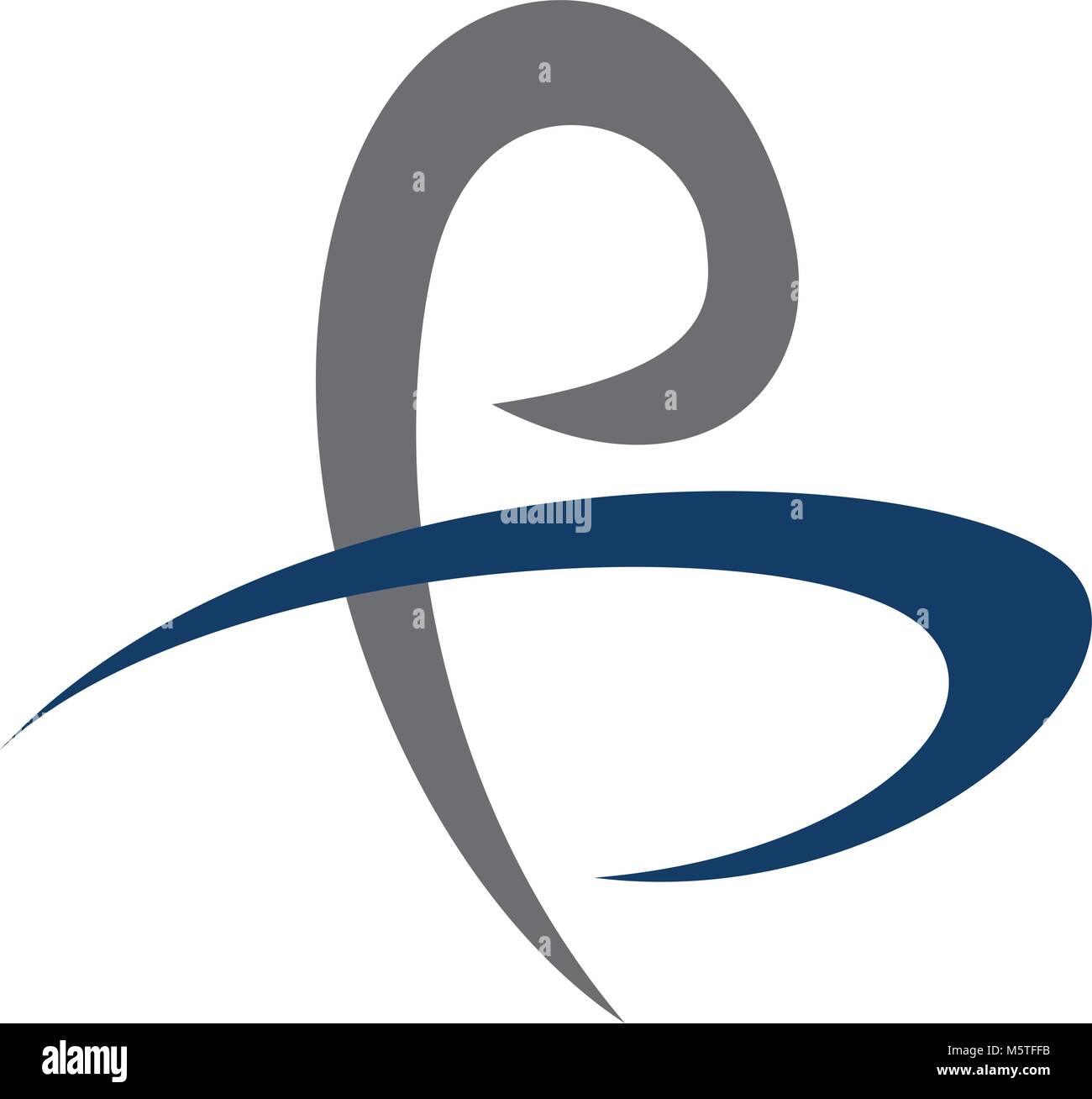 Letter P B Modern Stock Vector Image & Art - Alamy