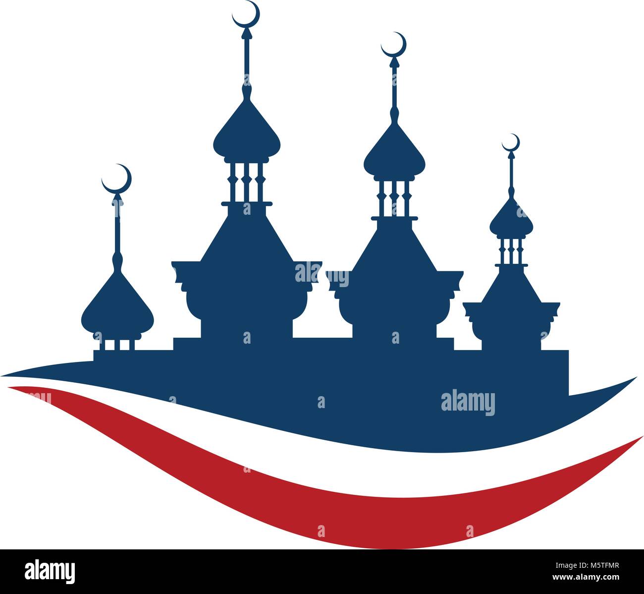 Mosque logo design hi-res stock photography and images - Alamy