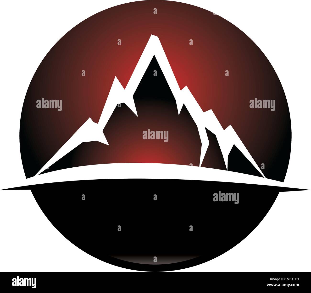 Mountain Logo Design Template Vector Stock Vector Image & Art - Alamy
