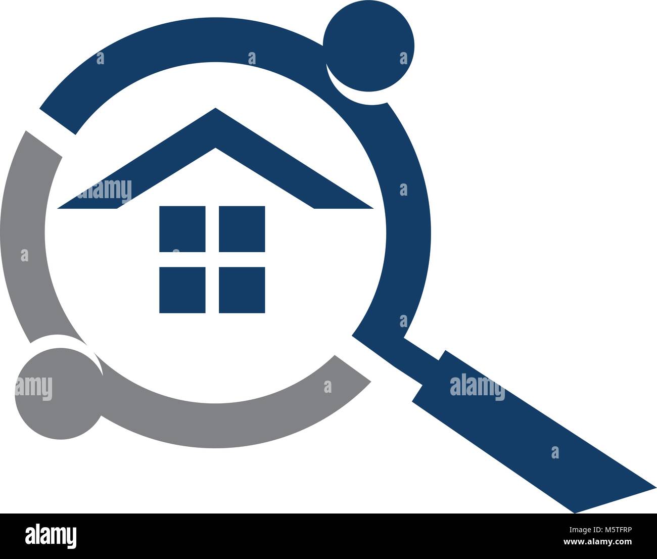 Home inspection logo Stock Vector Images - Alamy