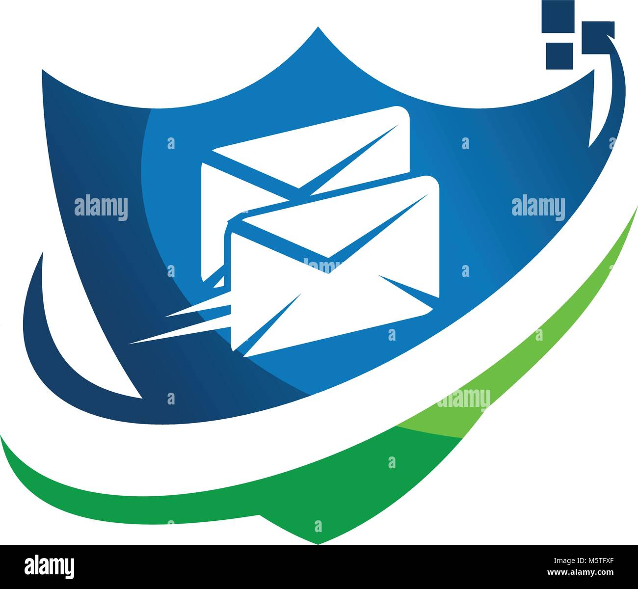 Private mail delivery Stock Vector Images - Alamy