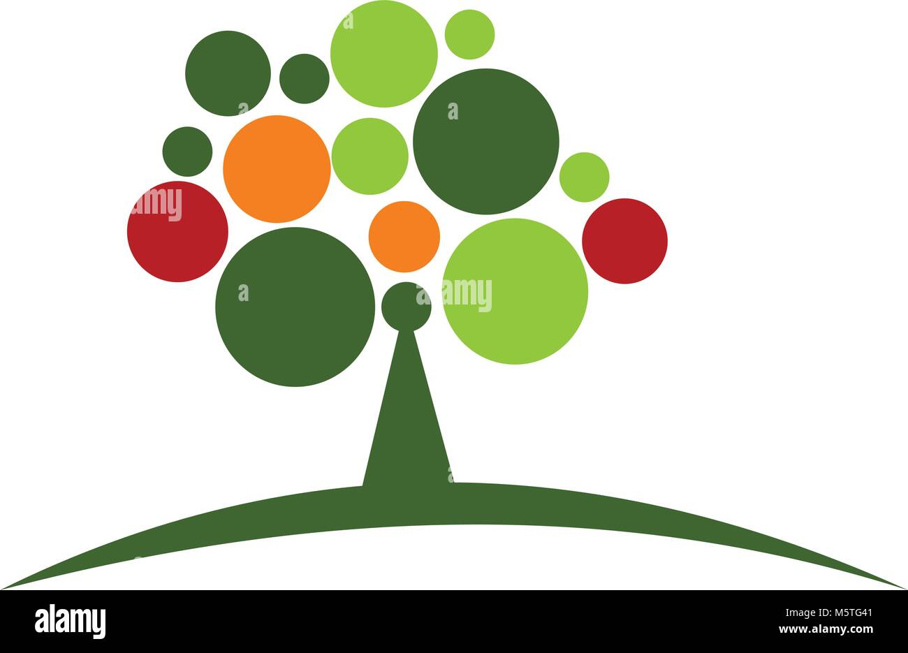 Tree Conservation Template Stock Vector Image & Art - Alamy