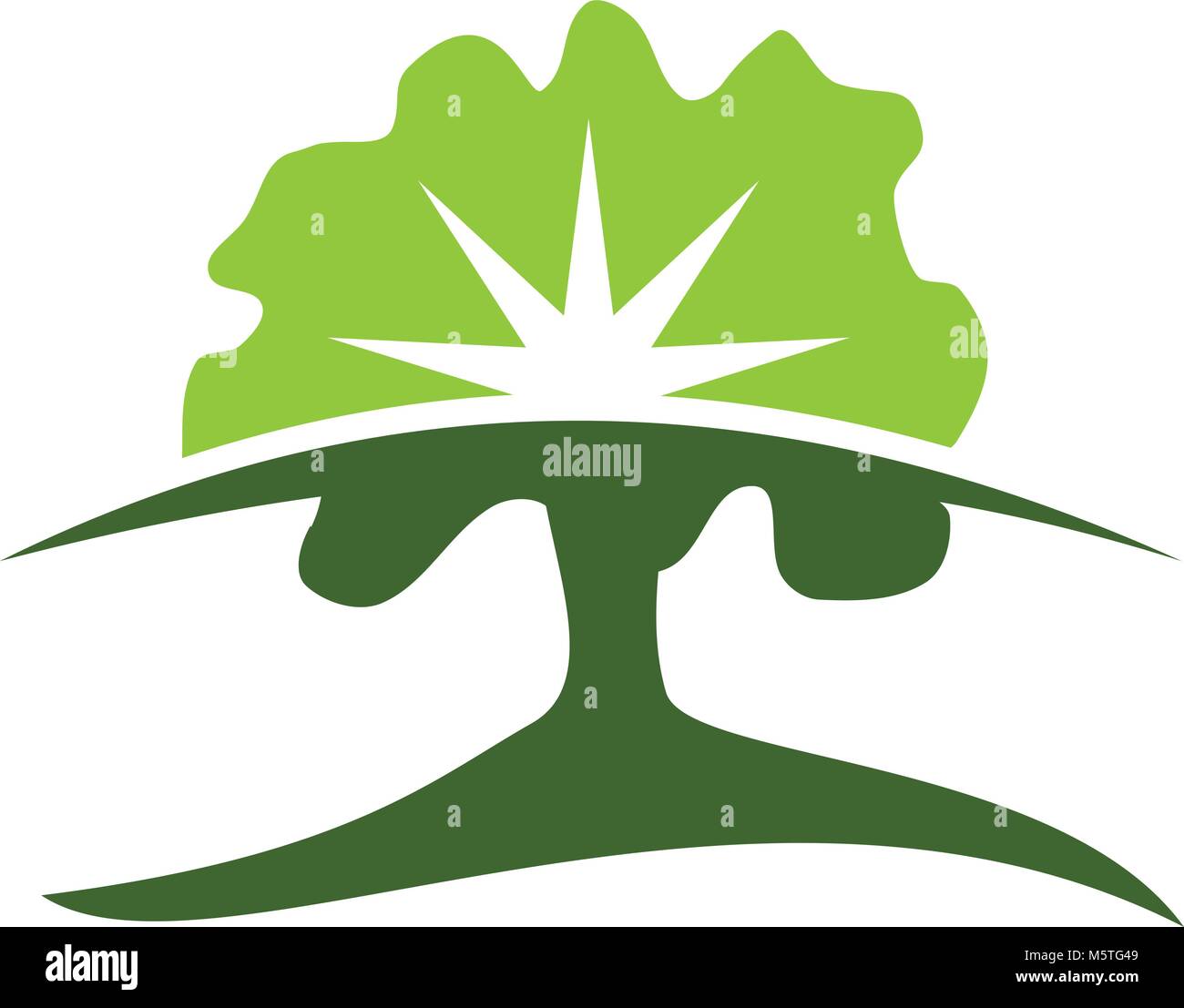 Tree Conservation Template Stock Vector Image & Art - Alamy