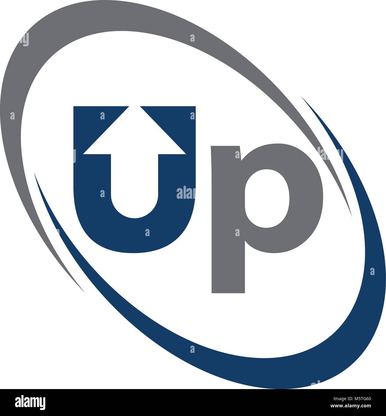 Letter Up Template Stock Vector Image & Art - Alamy