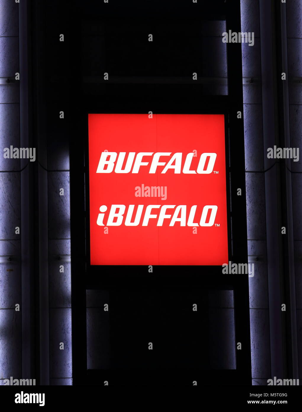 Buffalo Japanese electronics company logo. Buffalo is Japanese ...