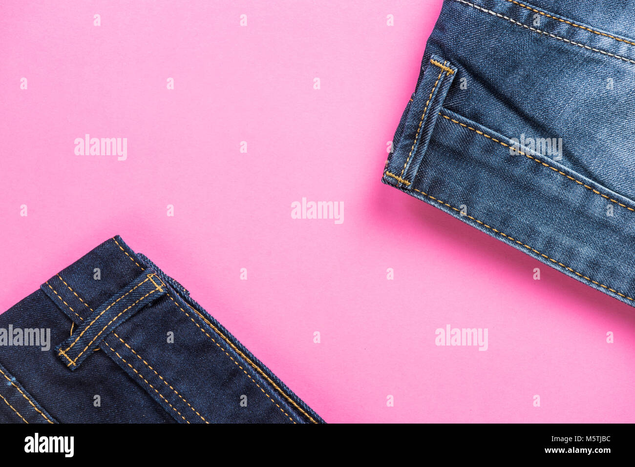 Fasion and jeans store header or template copy space Stock Photo - Alamy
