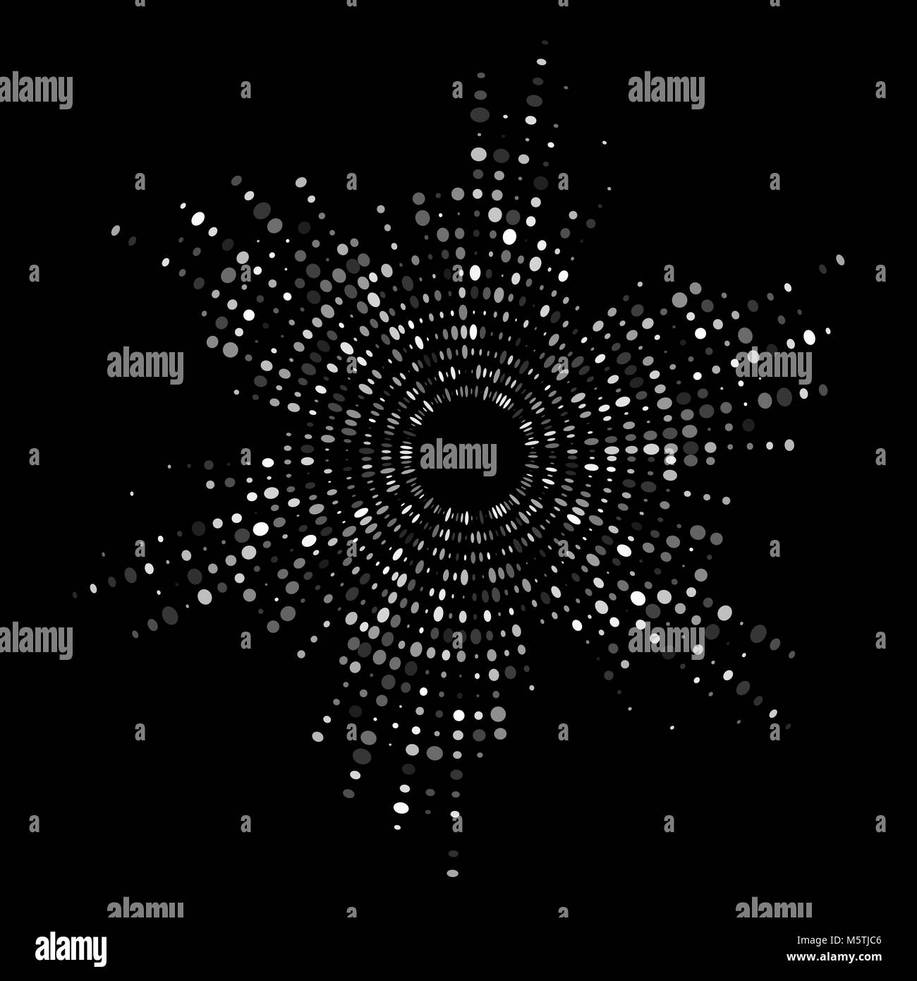 Circle light equalizer on Stock Vector Images - Alamy