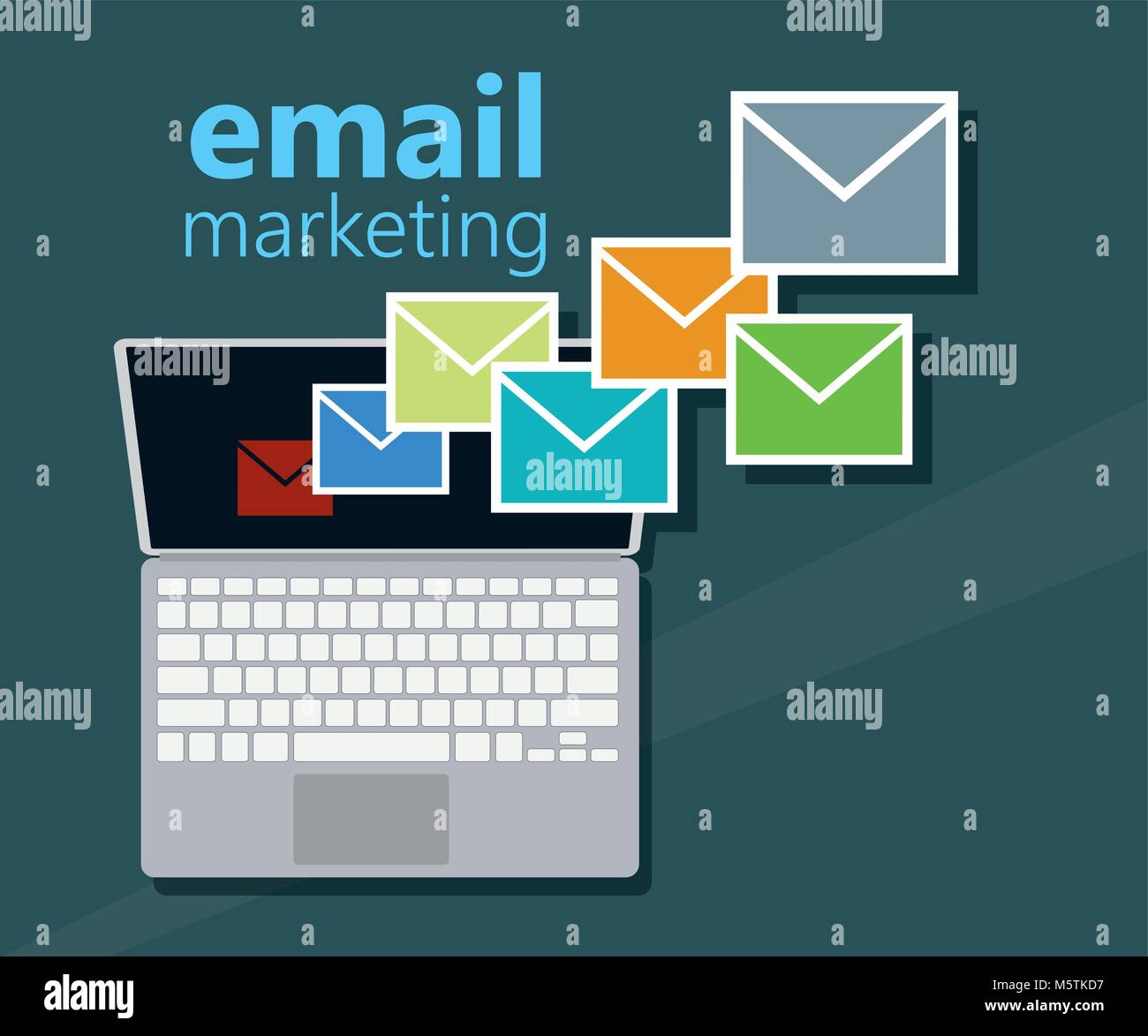 Email strategy vector vectors hi-res stock photography and images - Alamy