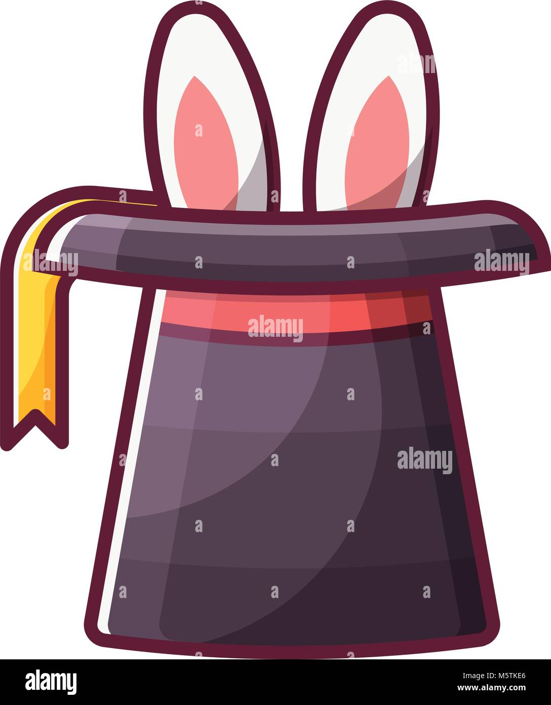 Magician top hat rabbit hi-res stock photography and images - Alamy