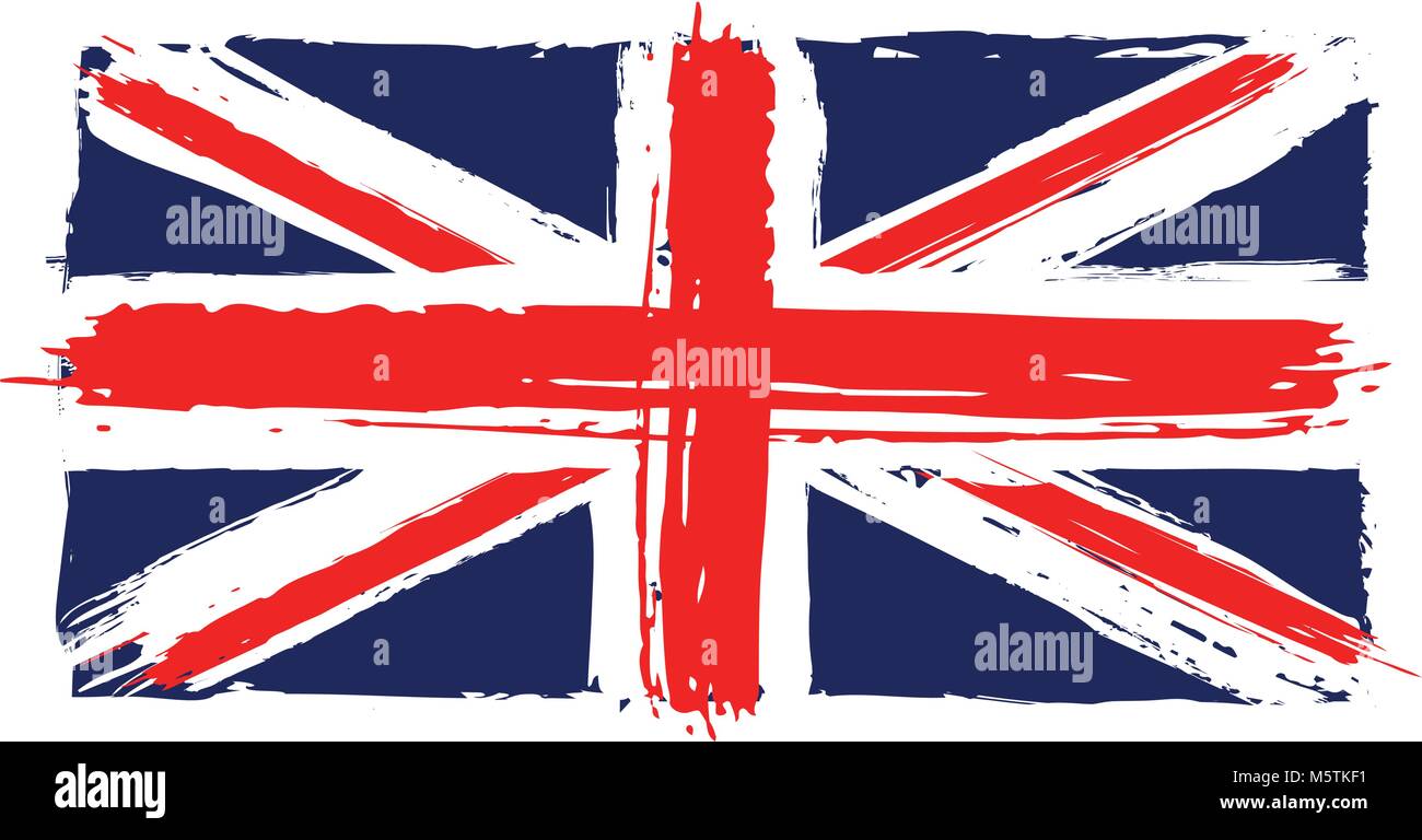 Old style british flag Stock Vector Images - Alamy
