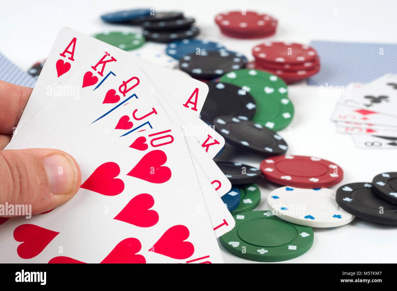 Poker Ladder High Resolution Stock Photography and Images - Alamy