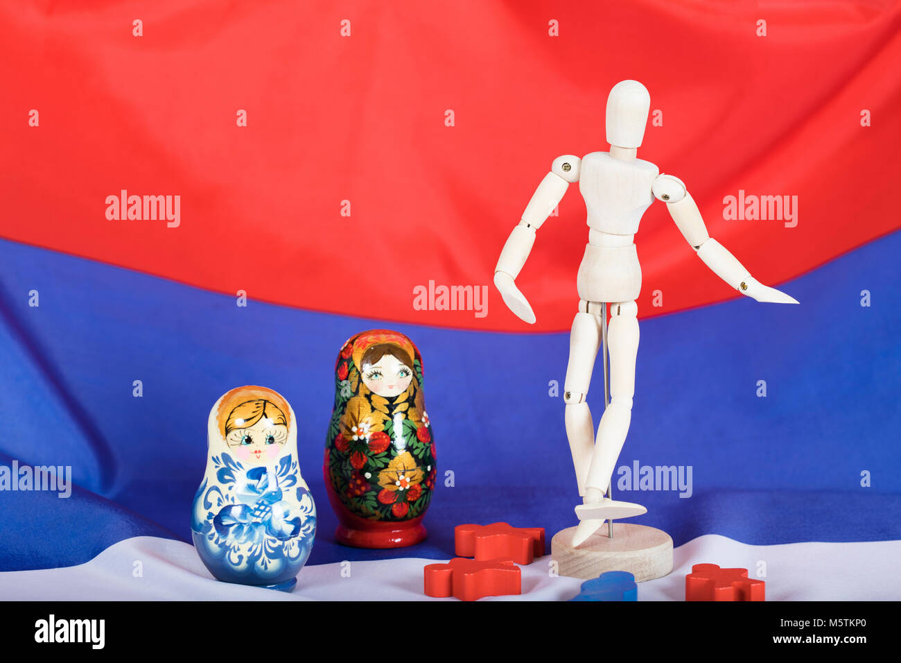 Flag russian doll hi-res stock photography and images - Alamy