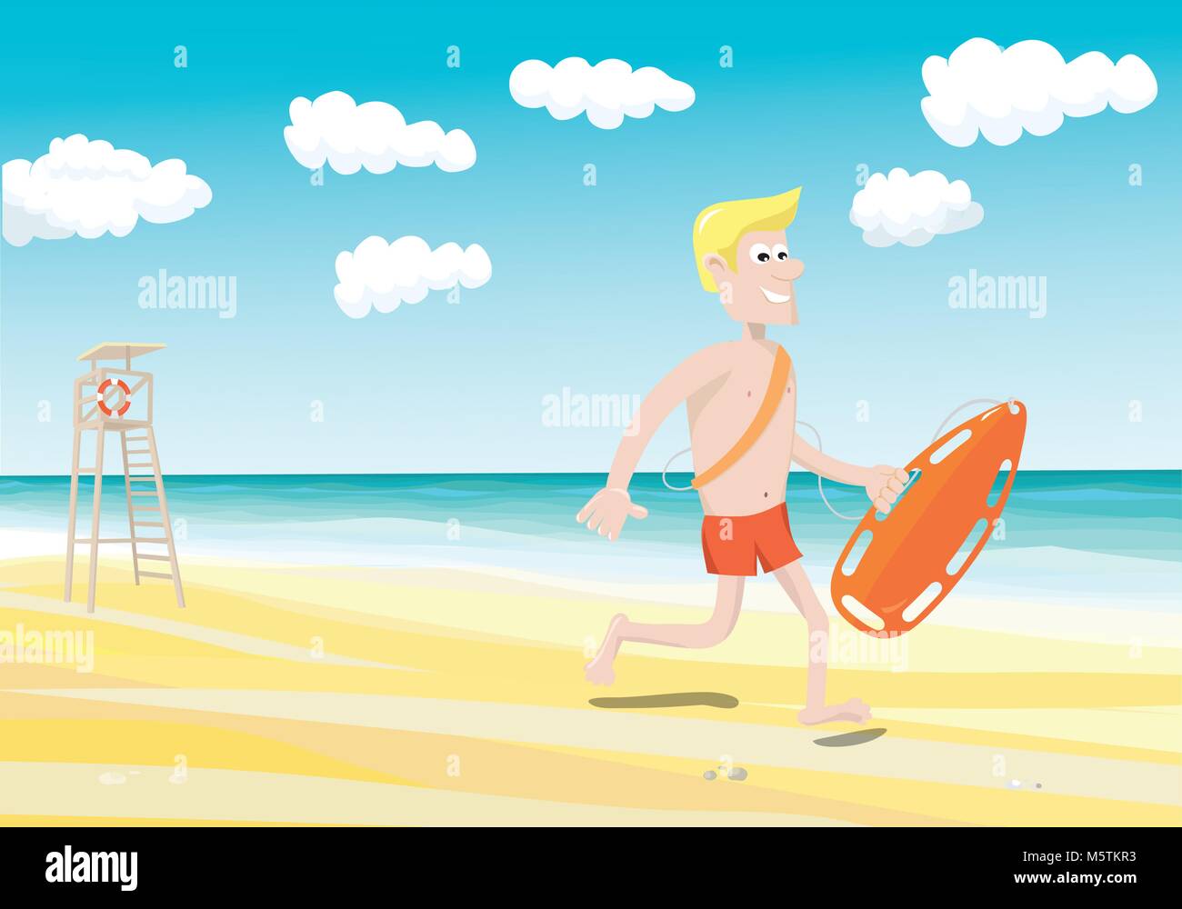 Running sea wave Stock Vector Images - Alamy