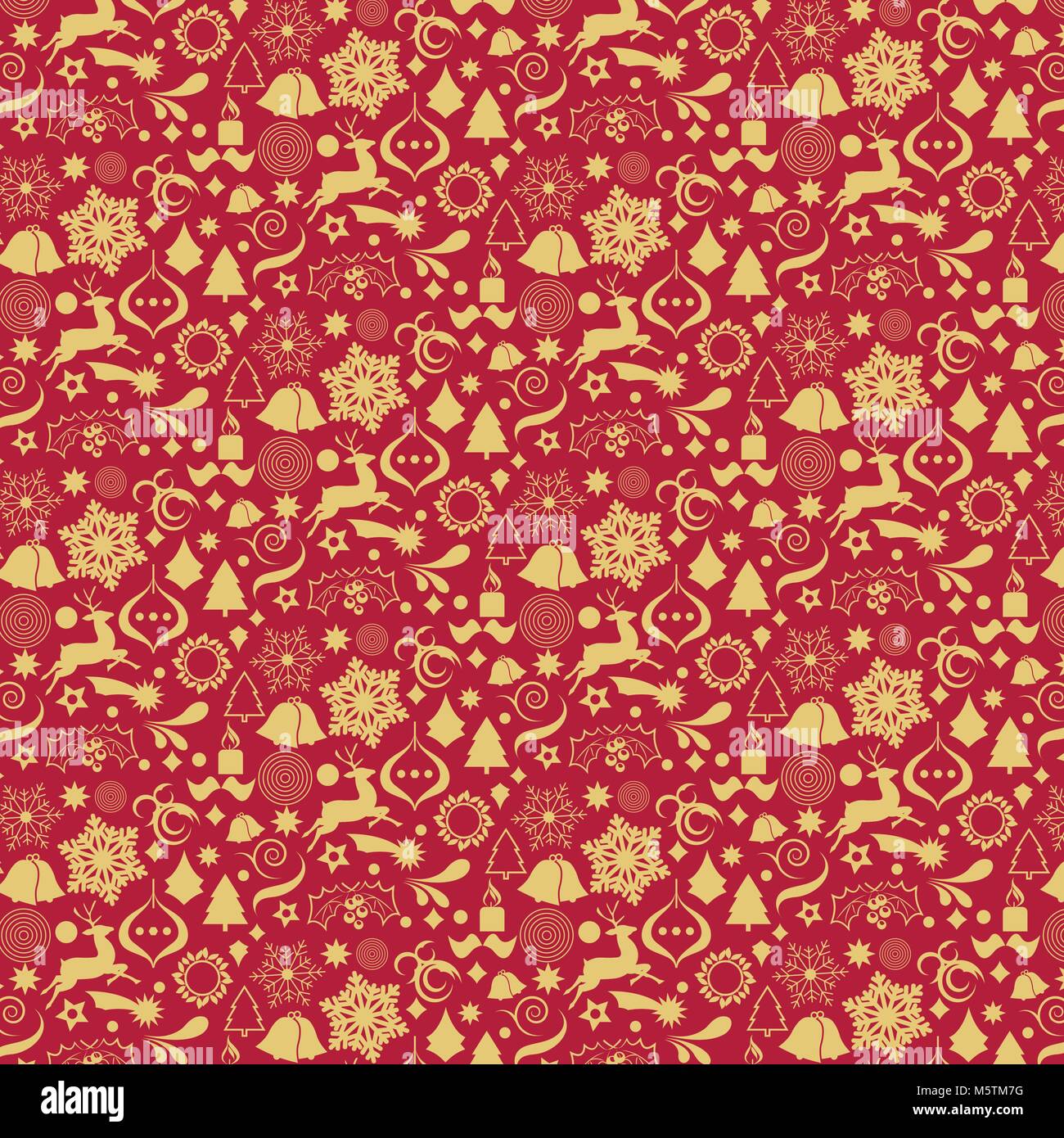 Marry Christmas gold more design elements - vector background Stock ...