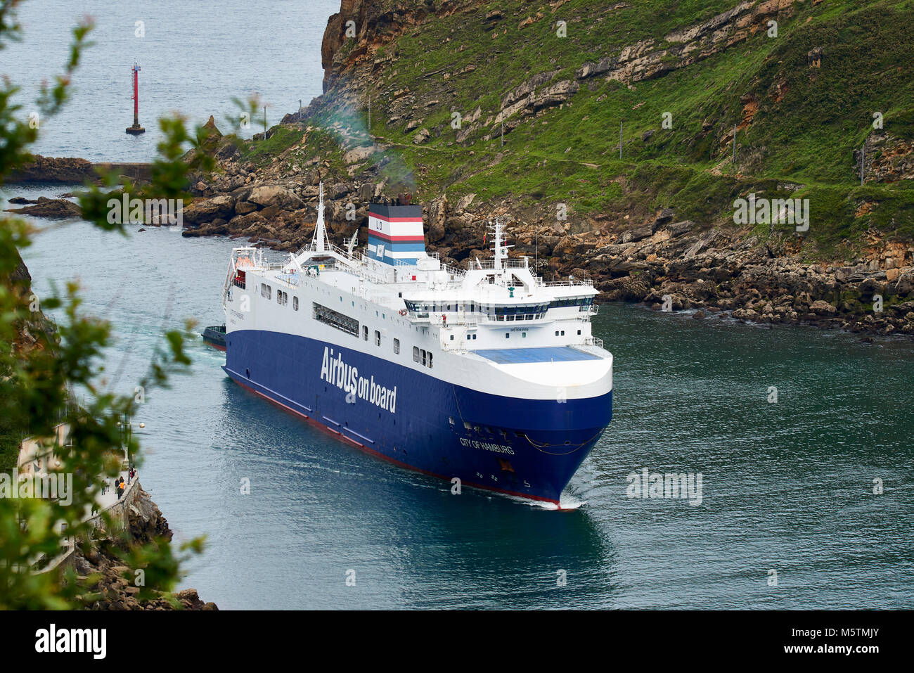 Port of Pasaia, Guipuzcoa, Basque Country, Spain, Europe Stock Photo ...