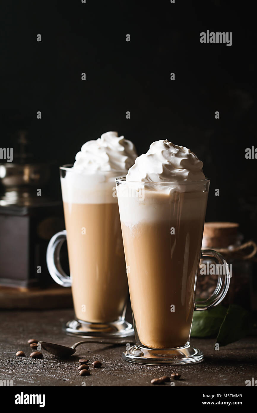 Cold coffee drink Stock Photo - Alamy