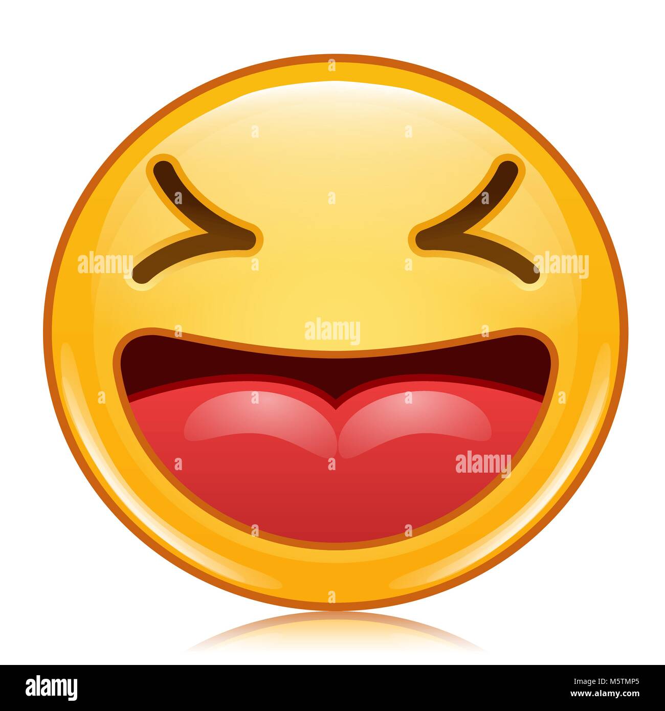 Emoji 3d glasses emoticon Cut Out Stock Images & Pictures - Alamy